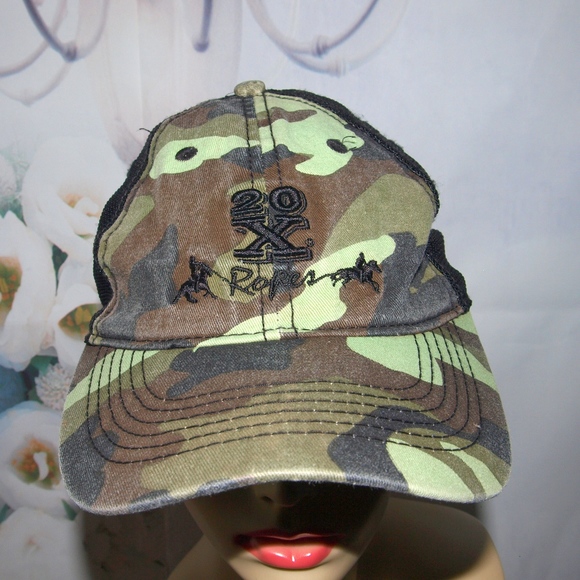 20 X | Accessories | 2 X Ropes Hat Cowboy Rope Company Camo Baseball ...